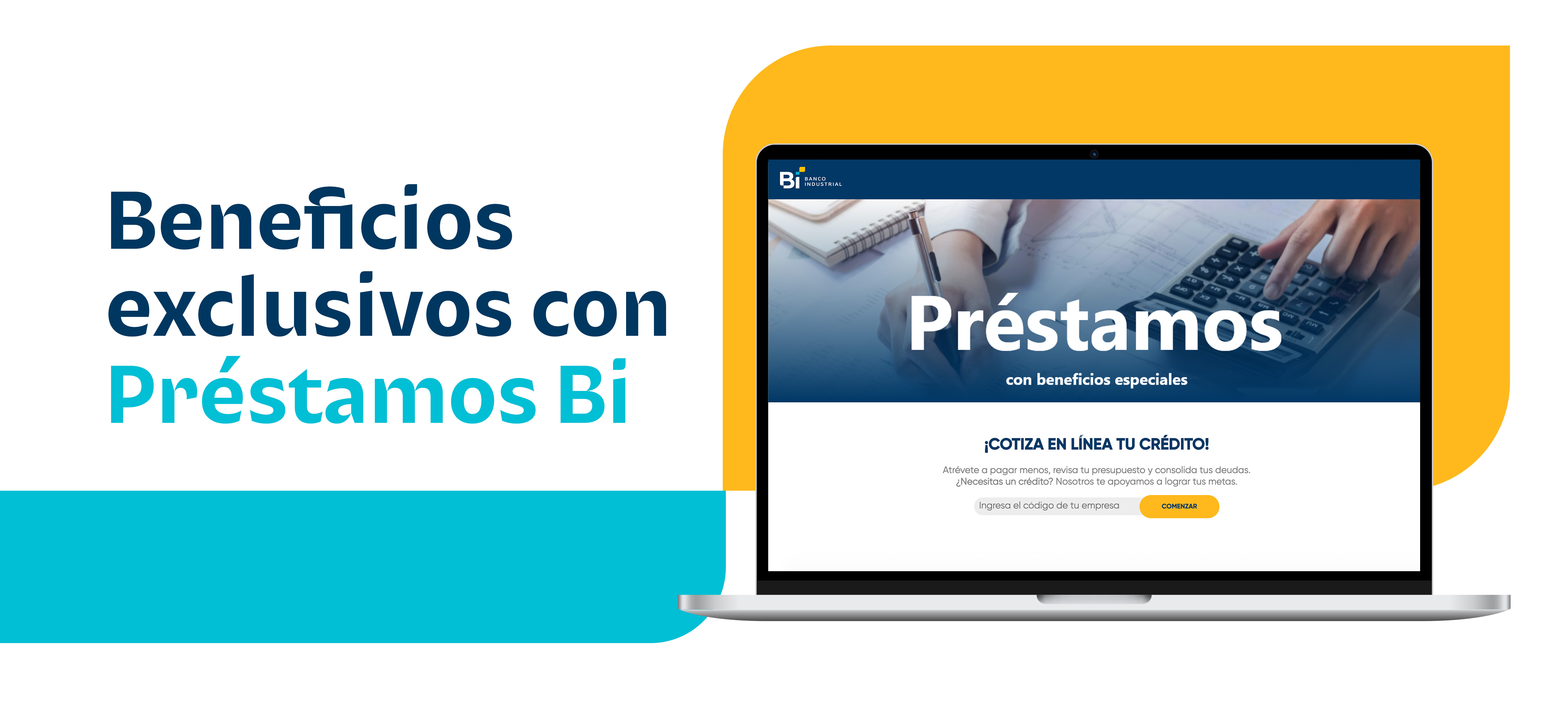 Beneficios exclusivos con Préstamos Bi